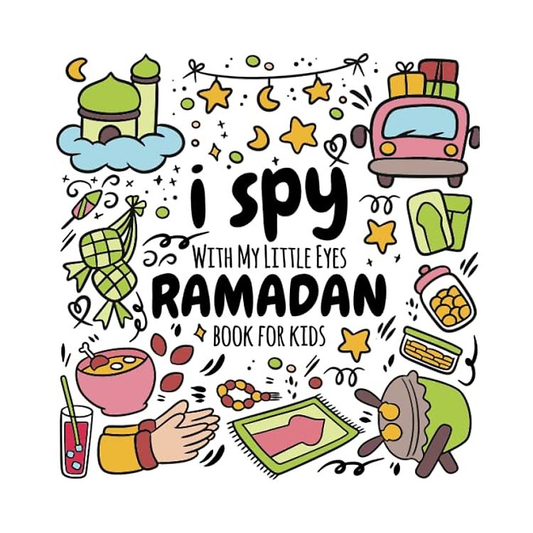 I Spy With My Little Eyes Ramadan Book For Kids: A Fun Word Learning ...