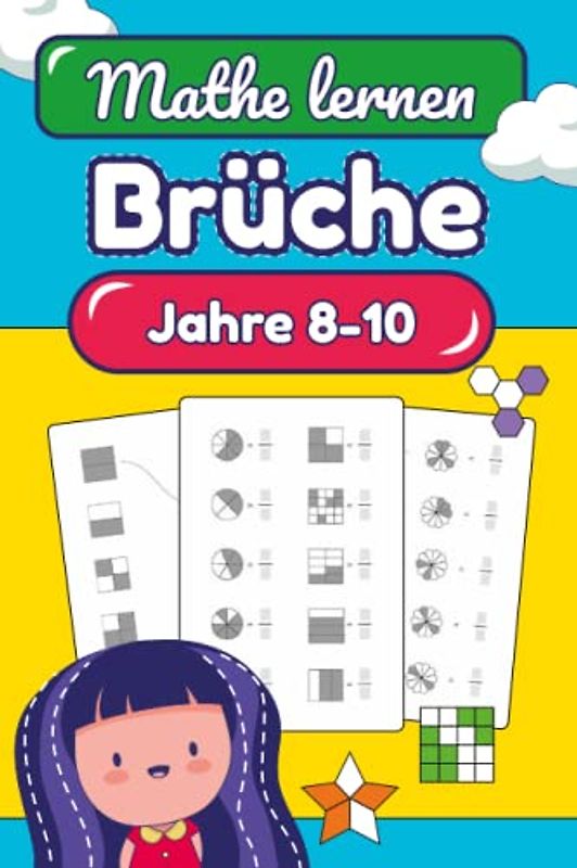 Brüche lernen für Kinder im Alter von 8-10 Jahren: Visuelles einfaches ...