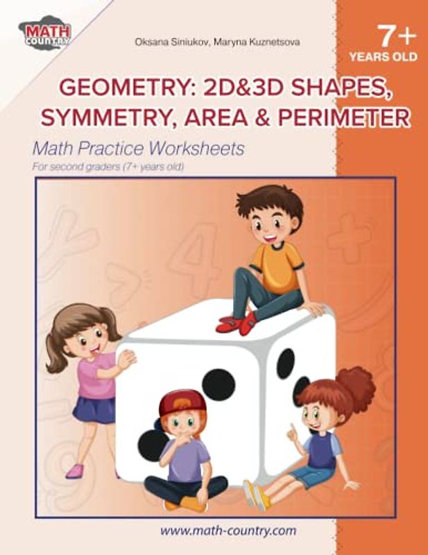 Geometry: 2D & 3D shapes, symmetry, area & perimeter: Math practice ...