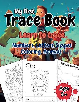 My First Trace Book Learn to trace: Trace Shapes - Learning Shapes ...