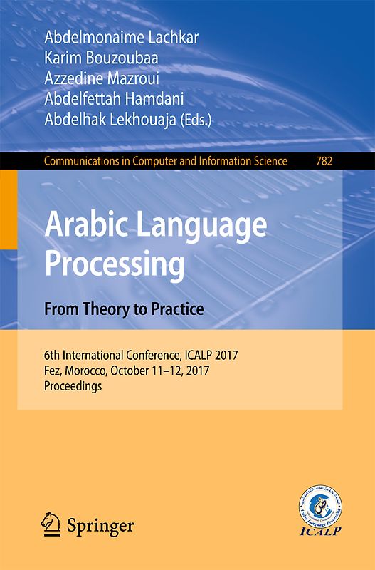 Arabic Language Processing: From Theory to Practice gebraucht kaufen