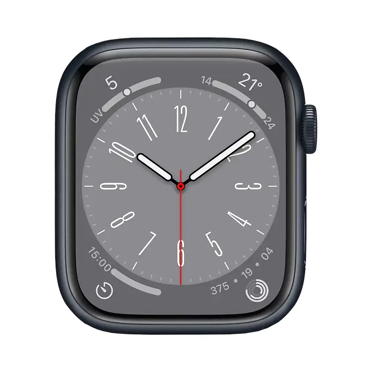 Apple Watch Series 8 45 mm aluminium kast zwart [Wi-Fi] verkopen – rebuy