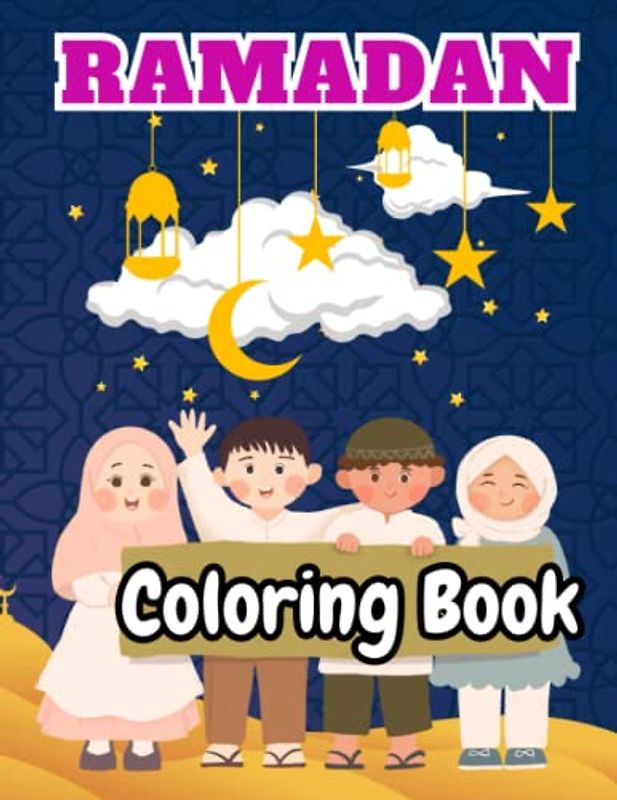 Ramadan coloring book for kids. Educational Islamic Coloring Pages ...