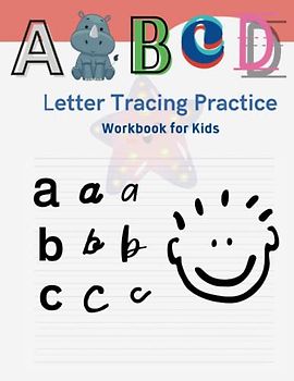ABCD Letter Tracing Practice Workbook for Kids: Write & Trace: A ...