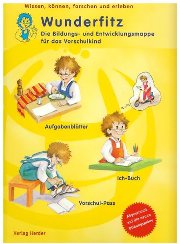 Wunderfitz - Die Bildungs- und Entwicklungsmappe für das Vorschulkind ...