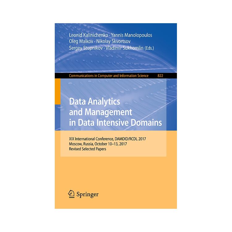 Data Analytics and Management in Data Intensive Domains gebraucht kaufen
