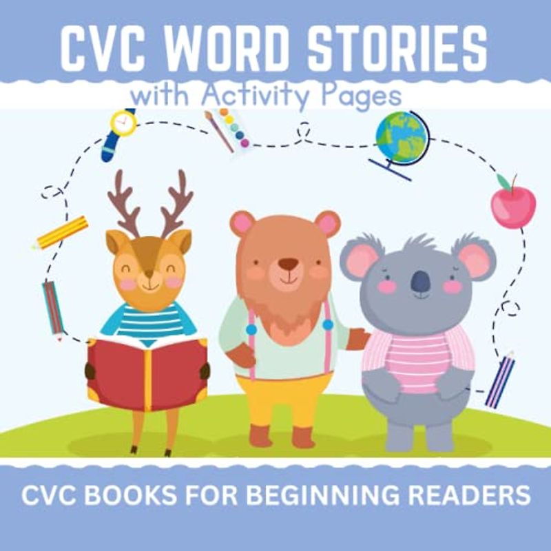 CVC Word Stories CVC Books for Beginning Readers: CVC Short Vowel ...