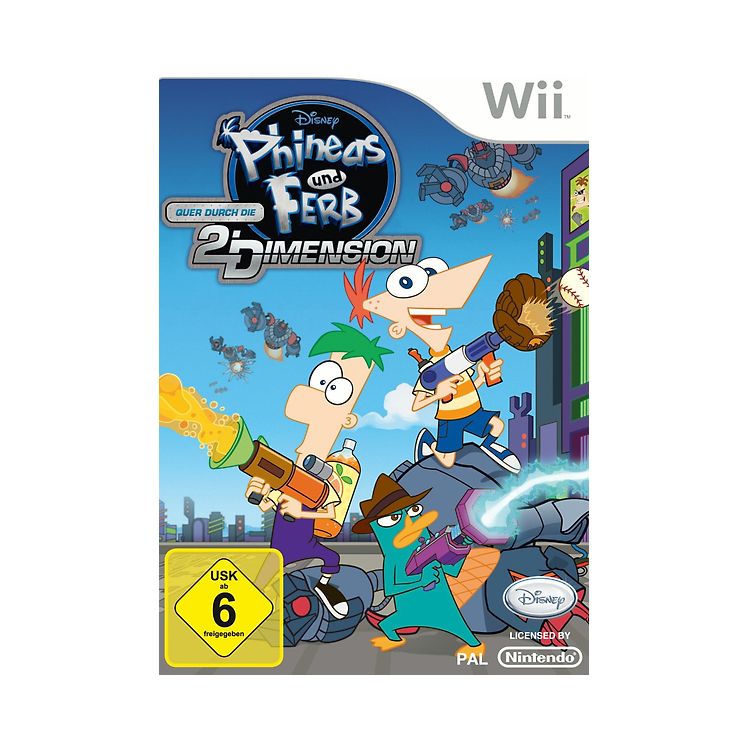 Phineas und ferb wii store