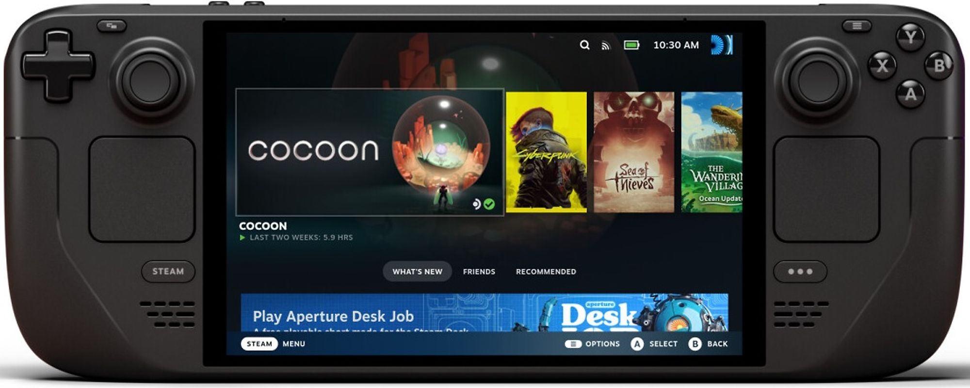 Refurbished Valve Steam Deck OLED 512 GB zwart kopen | rebuy