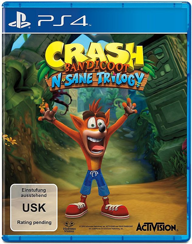 Crash Bandicoot N.Sane Trilogy PlayStation 4 gebraucht kaufen