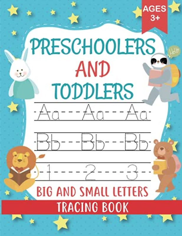 Preschoolers and Toddlers Big and Small letters tracing book ages 3-6 ...