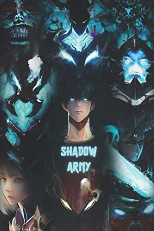 Shadow Army: Amazing solo leveling cover now on your notebook, 120 ...