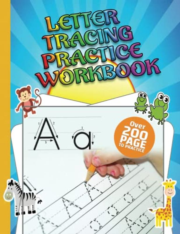 Letter Tracing Practice Workbook: Alphabet Handwriting Practice ...