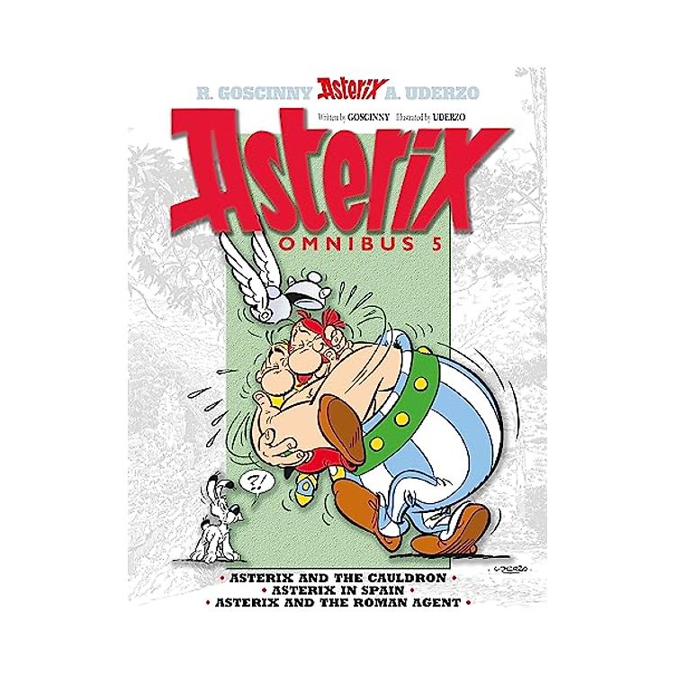 Asterix Omnibus 5: Asterix and The Cauldron, Asterix in Spain, Asterix and The Roman Agent ...