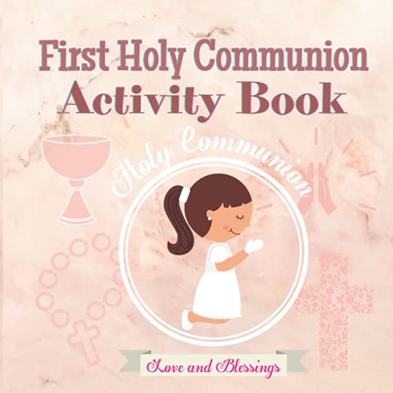 Activity Book My First Holy Communion: A First Holy Communion Activity ...
