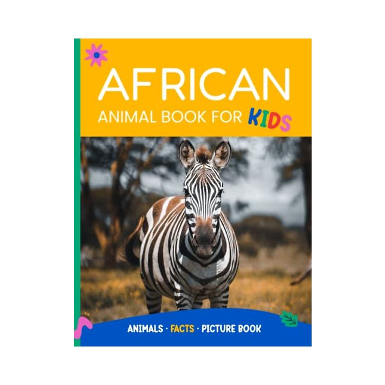 African animal book for kids. Picture book about African animals ...