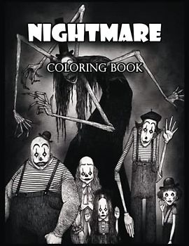 Nightmare Coloring Book: Awesome Nightmare Designs in 110 Coloring ...