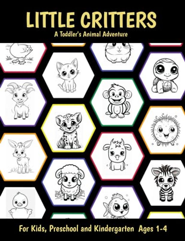 Little Critters Simple & Big Coloring Book for Toddler of Cute & Cuddly ...