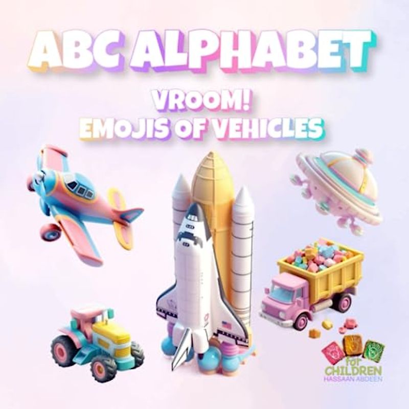 ABC Alphabet Vroom: Emojis of Vehicles: ABC Alphabet Illustrations ...