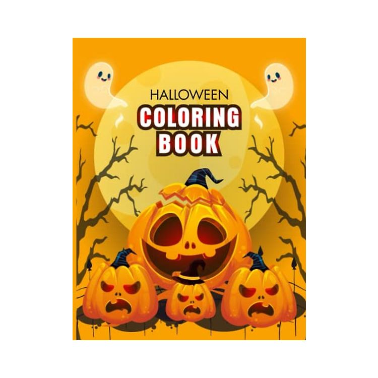 Halloween Colouring Book for Kids, Halloween coloring book for kids ...