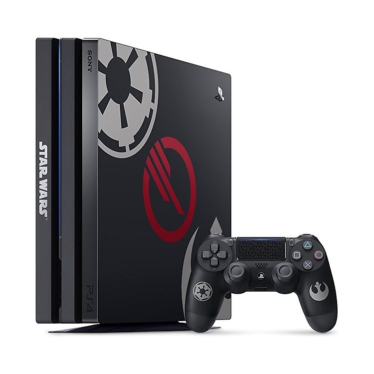 Reprise de votre Sony PlayStation 4 pro 1 TB Star Wars Battlefront 2 Special Edition incl. Wireless Controller sans jeu noir rebuy