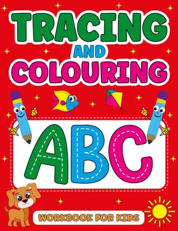 Tracing and Colouring Workbook for Kids 3-5 Years Old | 70 pages ...
