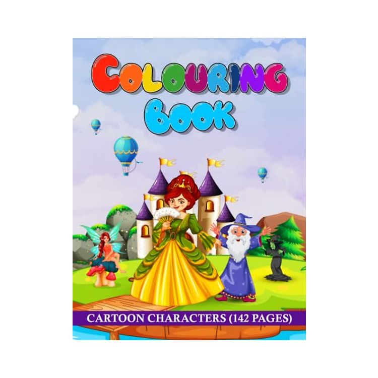 Colour the Classics: A Cartoon Colouring Book for Kids and Seniors ...