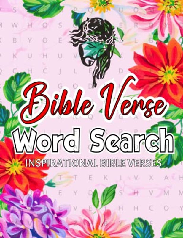 Bible Word Search With Verses: Bible Verses Word Search For Adults ...