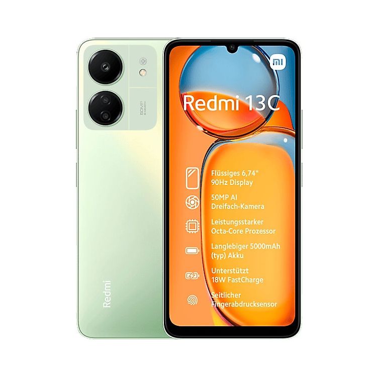 Compra Xiaomi Redmi 13C Dual SIM 256GB 8GB RAM verde trifoglio ...