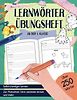 Lernwörter Übungsheft - Ab der 1. Klasse - Selbstständiges Lernen ...