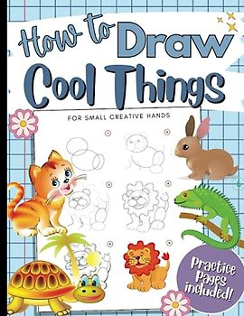 How to Draw Cool and Simple Things Book | Easy to Difficult Step By ...