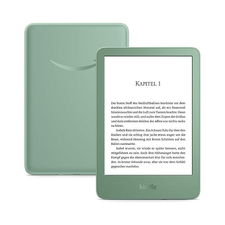 Amazon Kindle 6" 16GB [Wi-Fi, 11. Generation, Modell 2024] matcha green ...