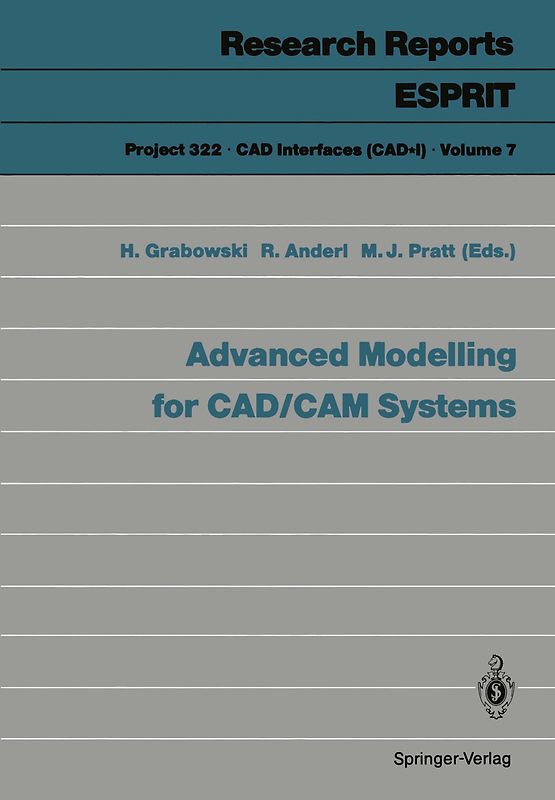 Advanced Modelling for CAD/CAM Systems gebraucht kaufen