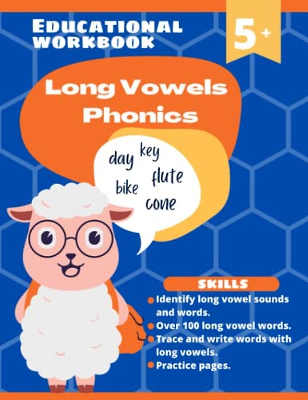 Long Vowels Phonics Workbook: Help children build a foundation to ...