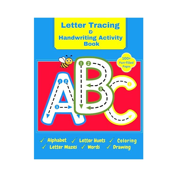 Letter Tracing & Handwriting Activity Book: Alphabet Tracing and ...