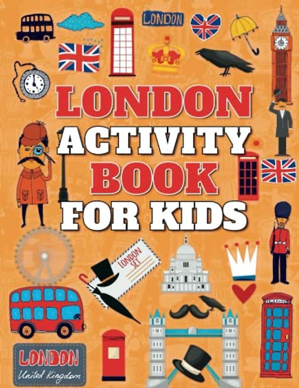 London Activity Book For Kids: A Fantastic London Themed Activity Book ...
