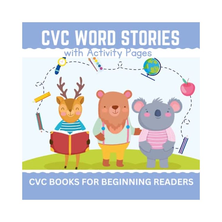 CVC Word Stories CVC Books for Beginning Readers: CVC Short Vowel ...