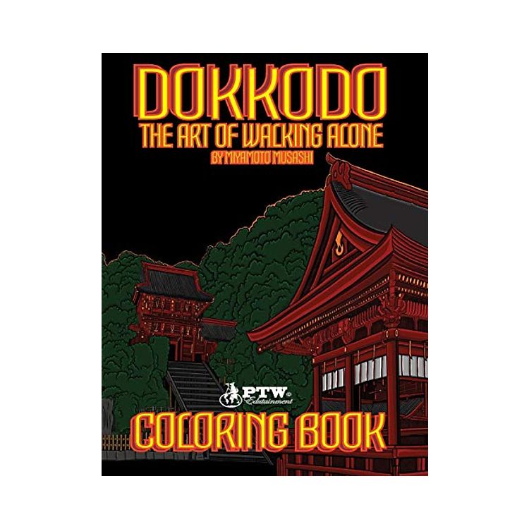 Dokkodo "The Art of Walking Alone" by Miyamoto Musashi Coloring Book ...