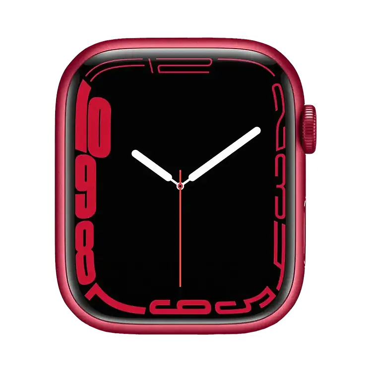 Refurbished Apple Watch Series 7 45 mm aluminium kast rood [Wi-Fi ...