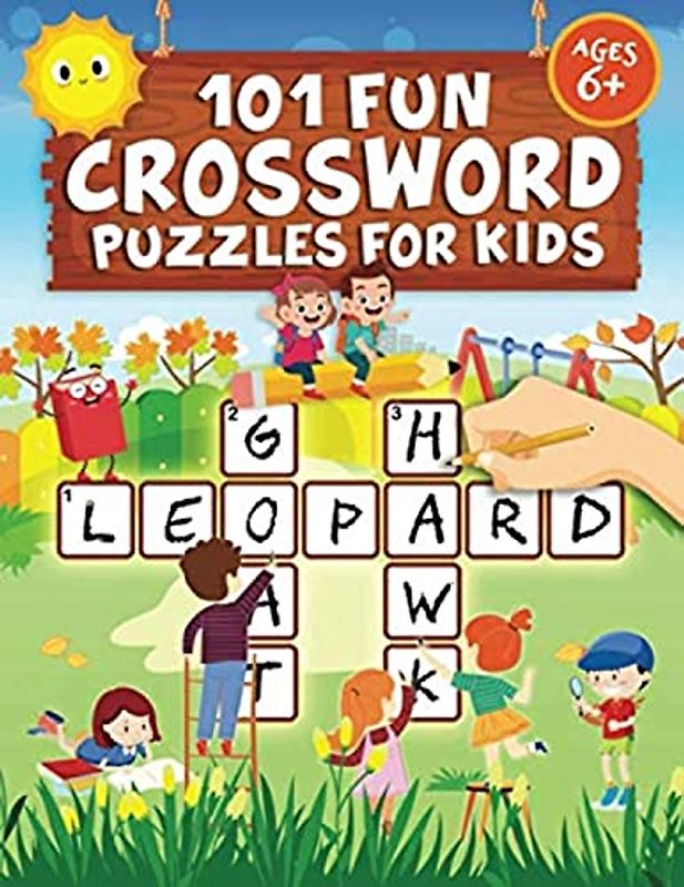 101 Fun Crossword Puzzles for Kids: First Children Crossword Puzzle ...