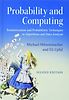 Probability and Computing: Randomization and Probabilistic Techniques in Algorithms and Data ...