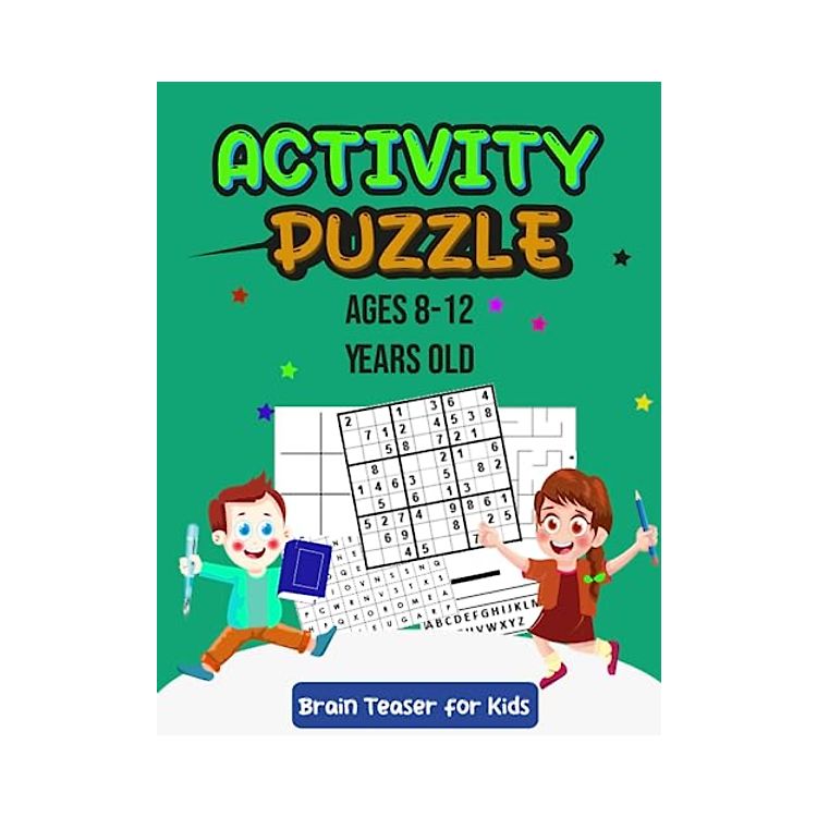 Activity Puzzle Brain Teaser for Kids Ages 8-12 Years Old: Sudoku ...