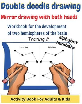 Double doodle drawing - Mirror writing with both hands & one hand ...