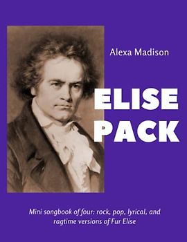Elise Pack by Alexa Madison Mini Songbook of four: rock, pop, lyrical ...