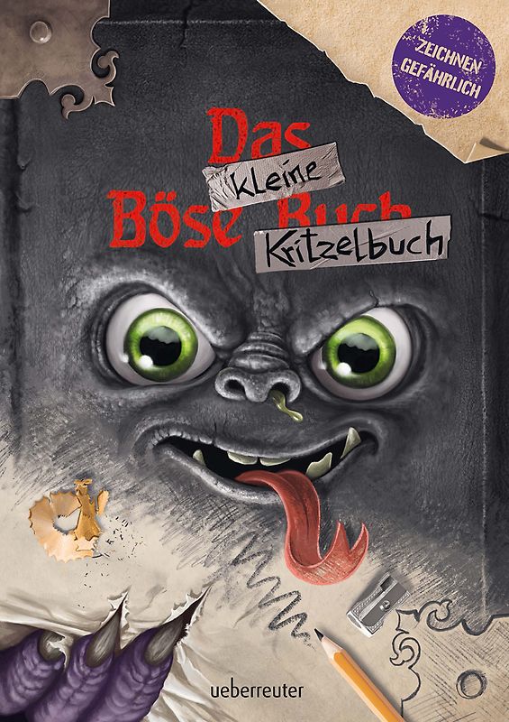 Das kleine Böse Kritzelbuch - Eine spannende Geschichte mit Monster ...
