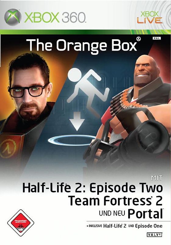 Half Life 2 Episode Two Team Fortress 2 und Portal The Orange Box Xbox 360